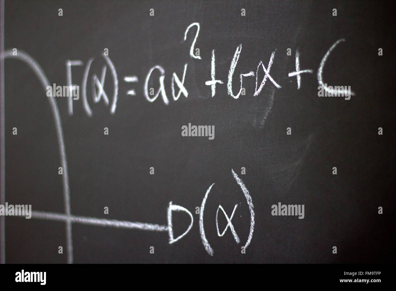 Supply demand chalkboard hi-res stock photography and images - Alamy