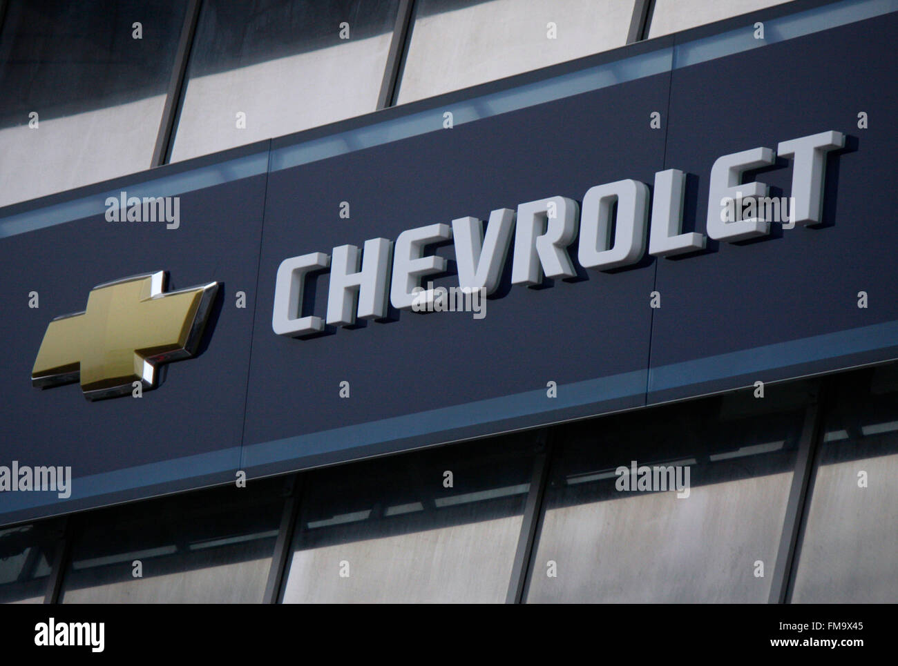 Markenname: "Chevrolet", Berlin Stock Photo - Alamy