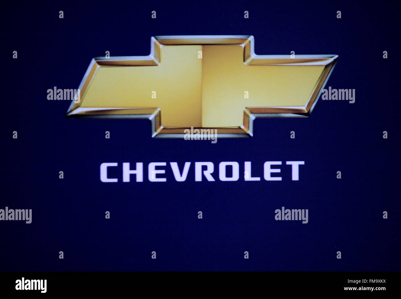 Chevrolet logo hi-res stock photography and images - Alamy