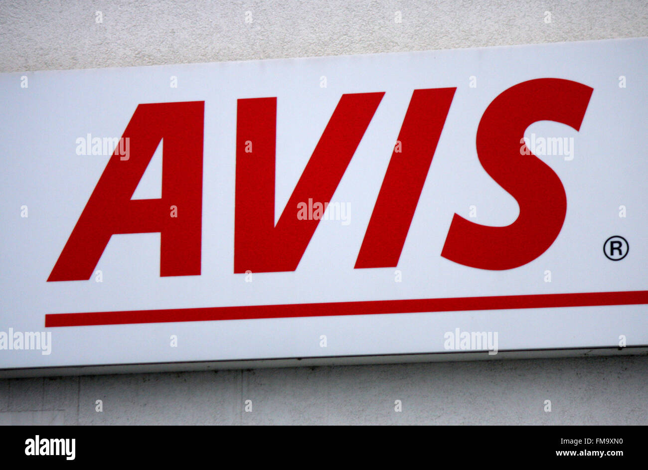 Avis logo hi-res stock photography and images - Alamy