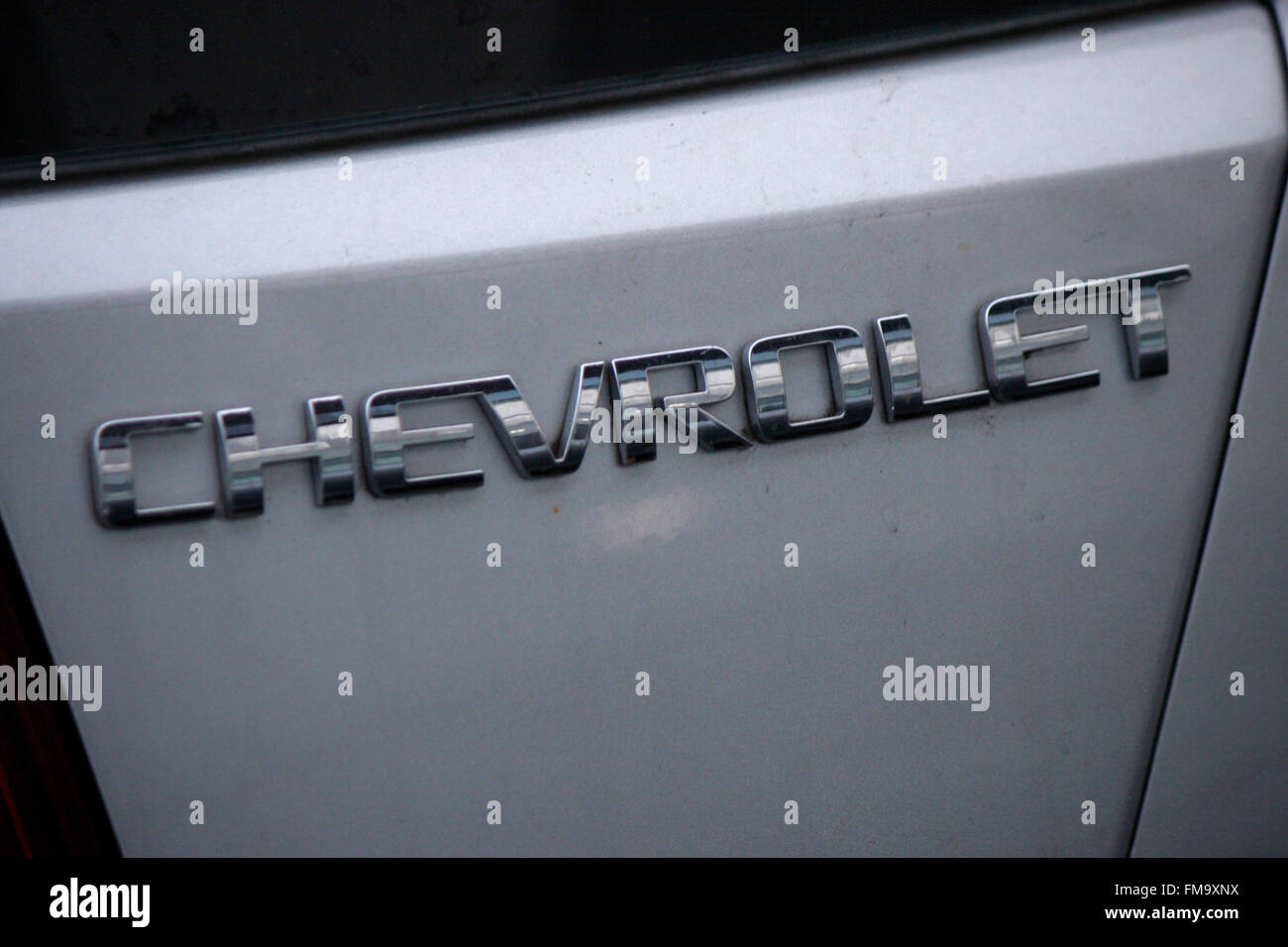 Markenname: "Chevrolet", Berlin Stock Photo - Alamy