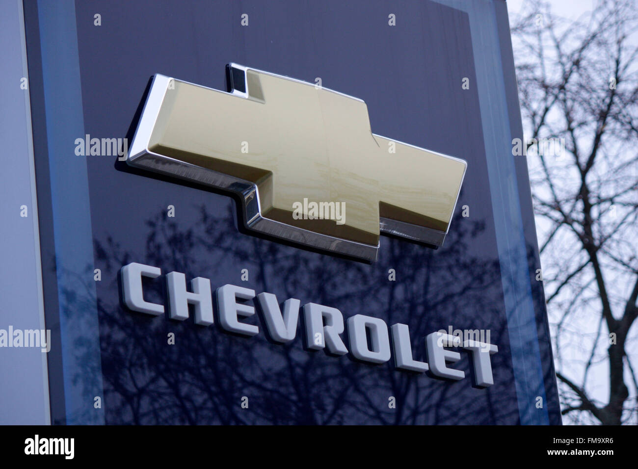 Markenname: "Chevrolet", Berlin Stock Photo - Alamy