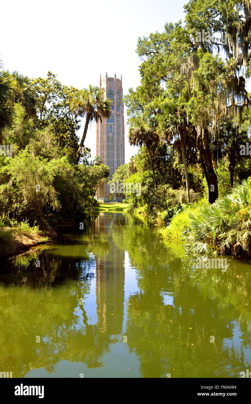 Bok singing tower in Florida USA Stock Photo - Alamy