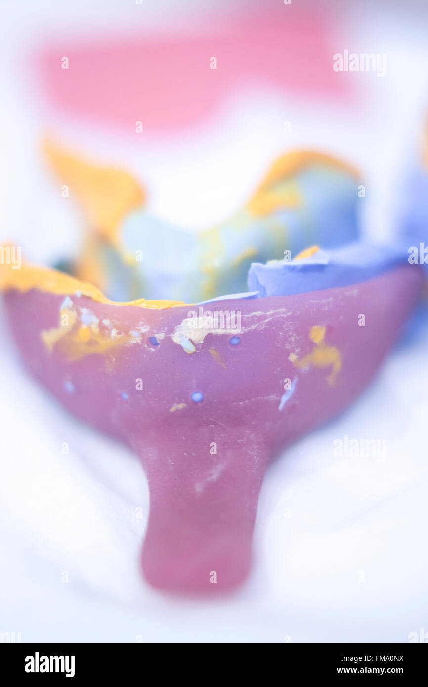 Dental mold dental impression plate in dentist's clinic Stock Photo - Alamy