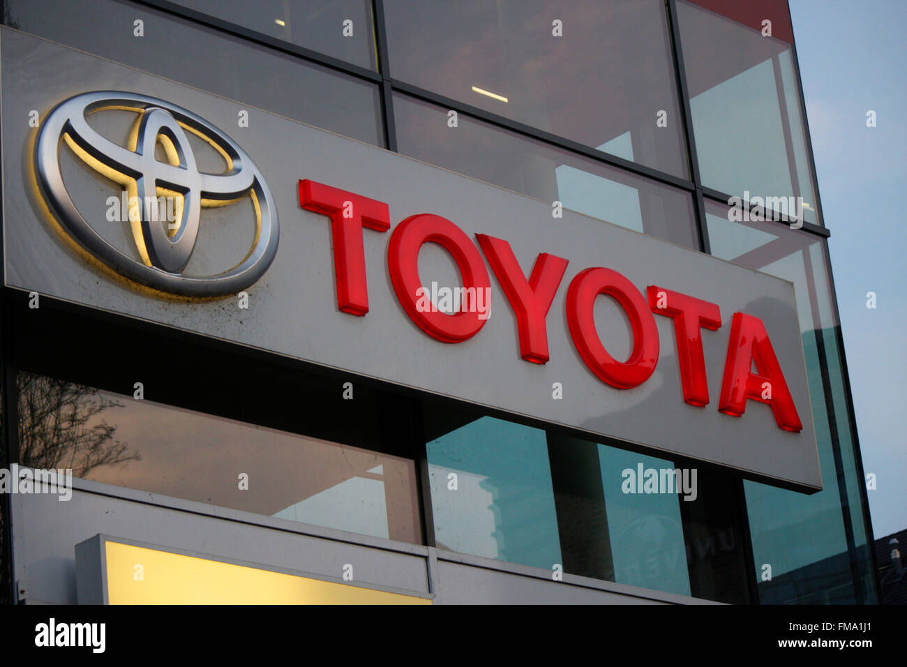 Markenname: "Toyota", Berlin Stock Photo - Alamy