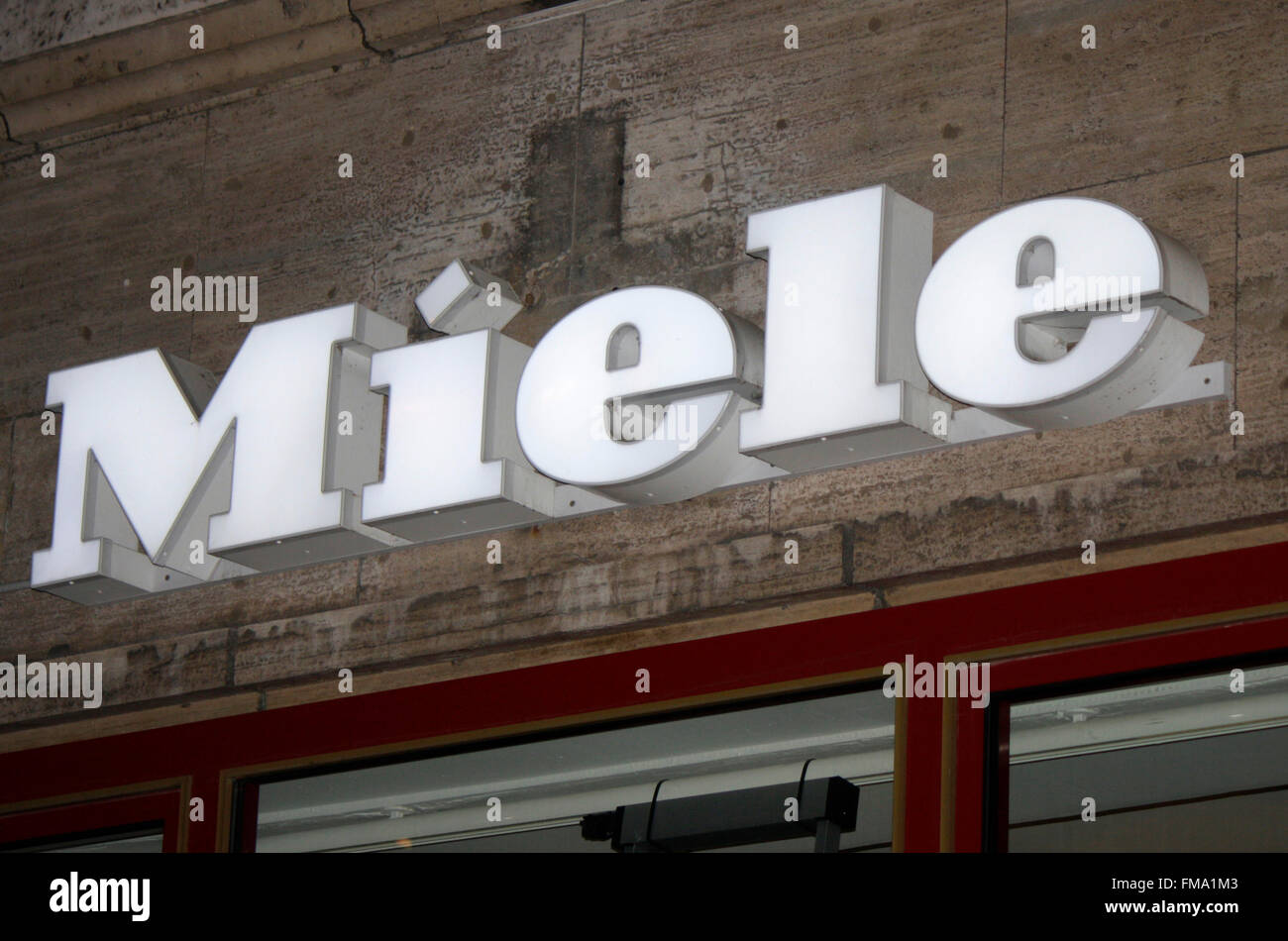 Miele sign hi-res stock photography and images - Alamy