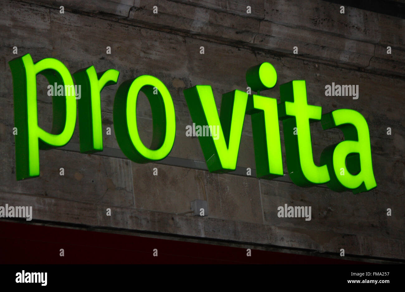 Markenname: "Pro Vita", Berlin Stock Photo - Alamy