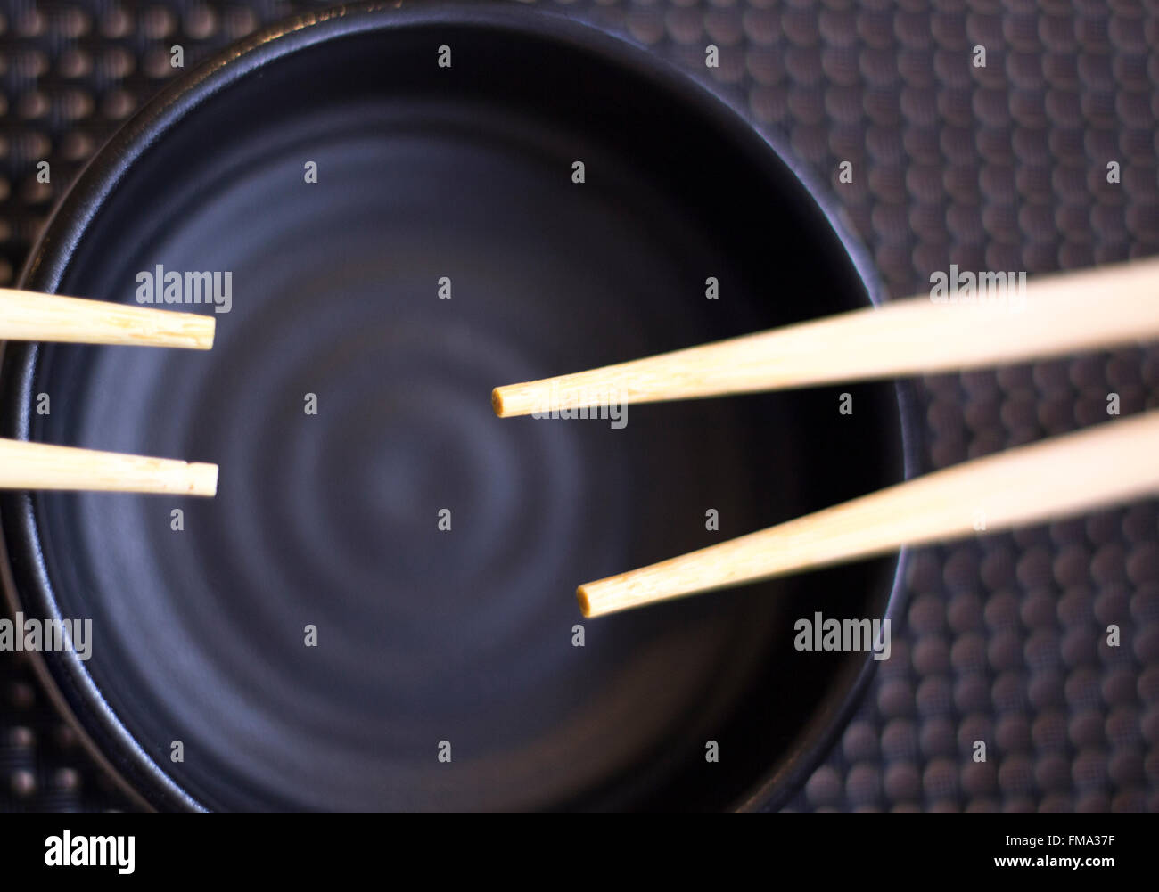 Traditional Japanese wooden oriental chopsticks used to eat Asian and ...