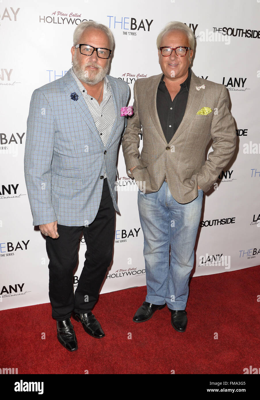 Hollywood, California, USA. 10th March, 2016. Matthew Harris, Mark ...