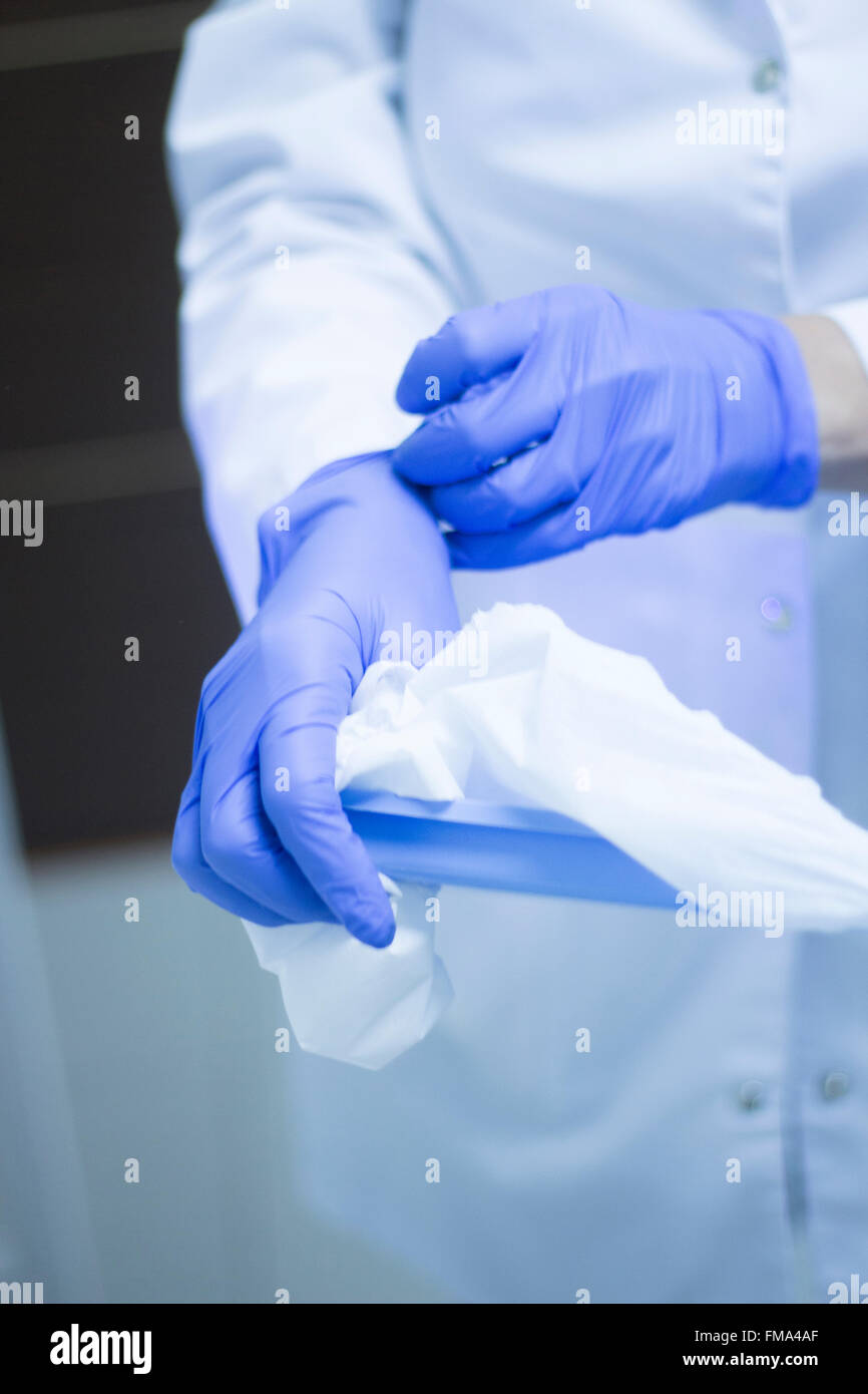 Medical blood plasma laboratory preparation of platelet rich human ...