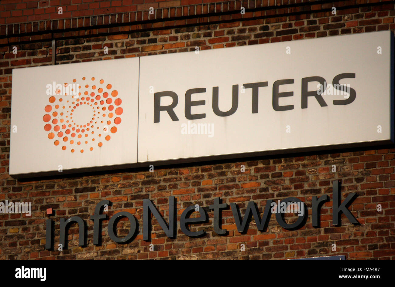 Reuters logo hi-res stock photography and images - Alamy