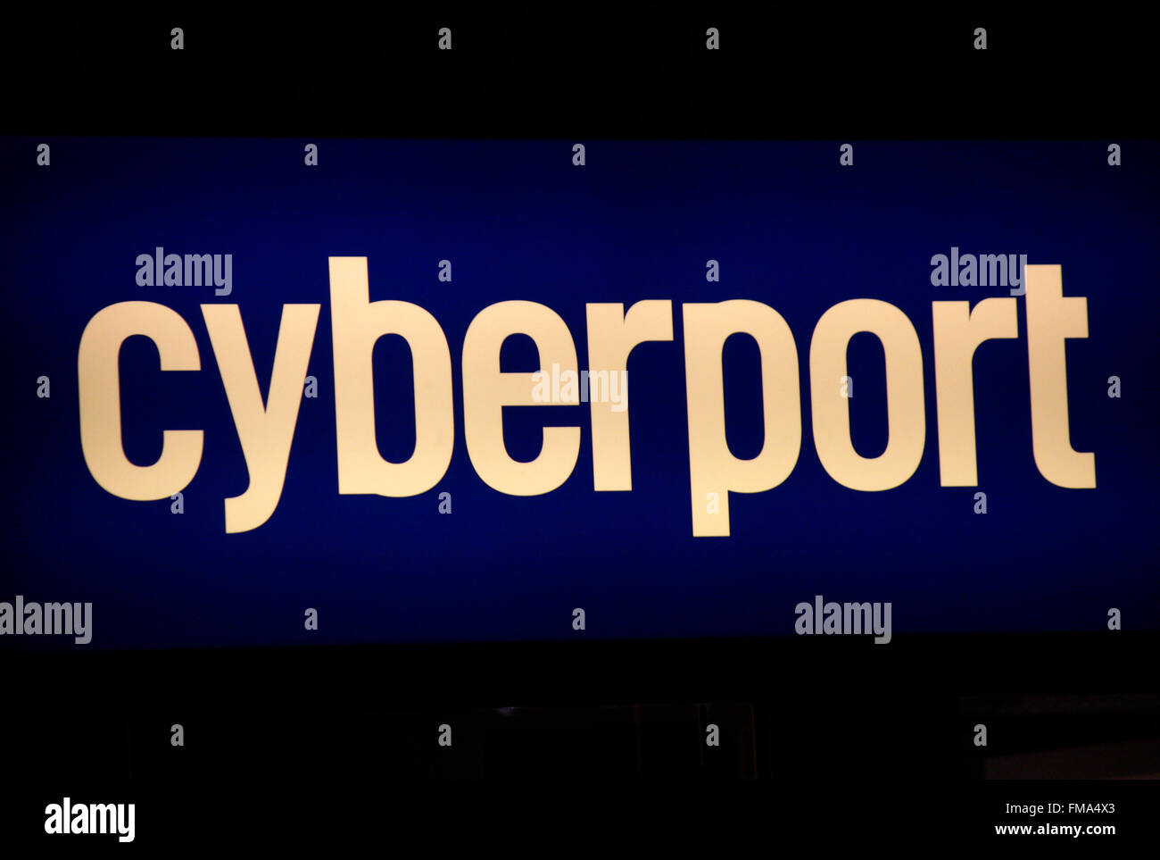 Cyberport logo hi-res stock photography and images - Alamy