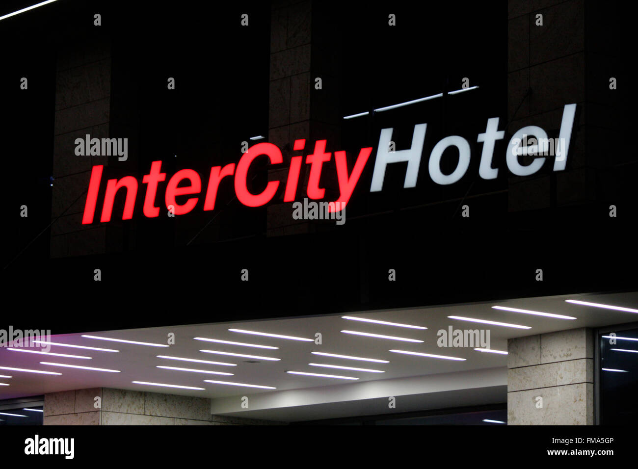 Intercity sign hi-res stock photography and images - Alamy