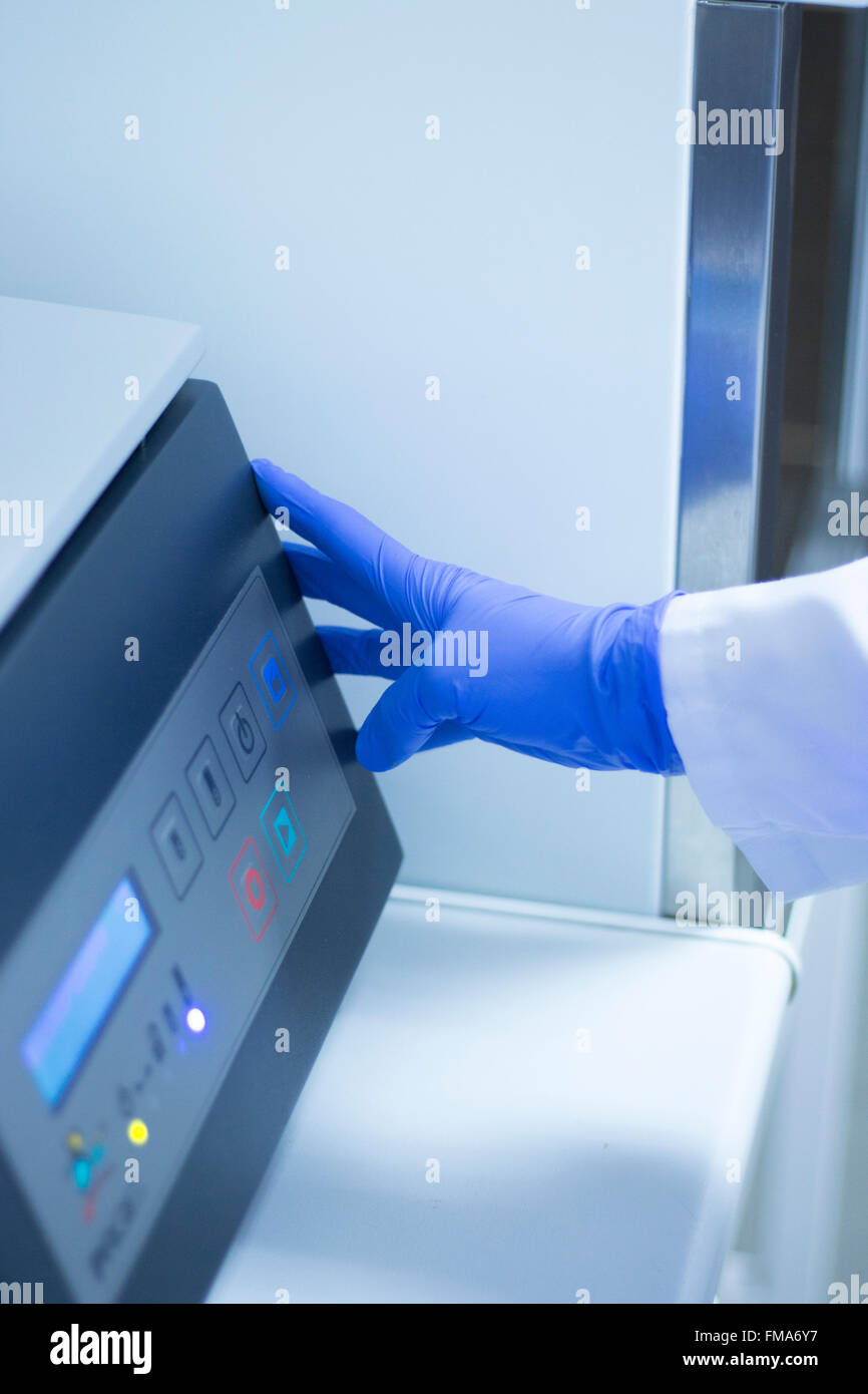 Medical blood plasma laboratory preparation of platelet rich human ...