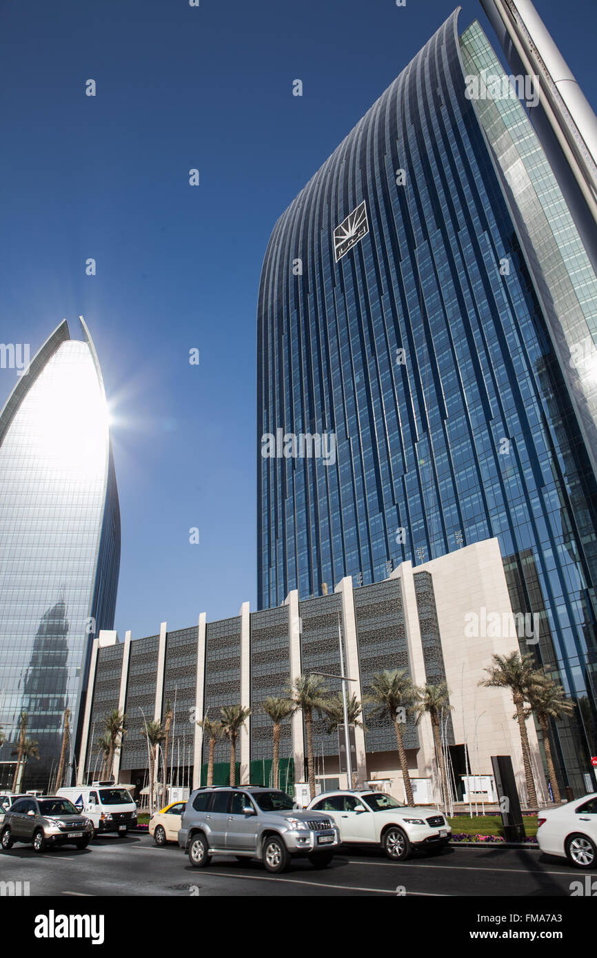 Dubai, UAE. Urban architecture featuring modern buildings and ...