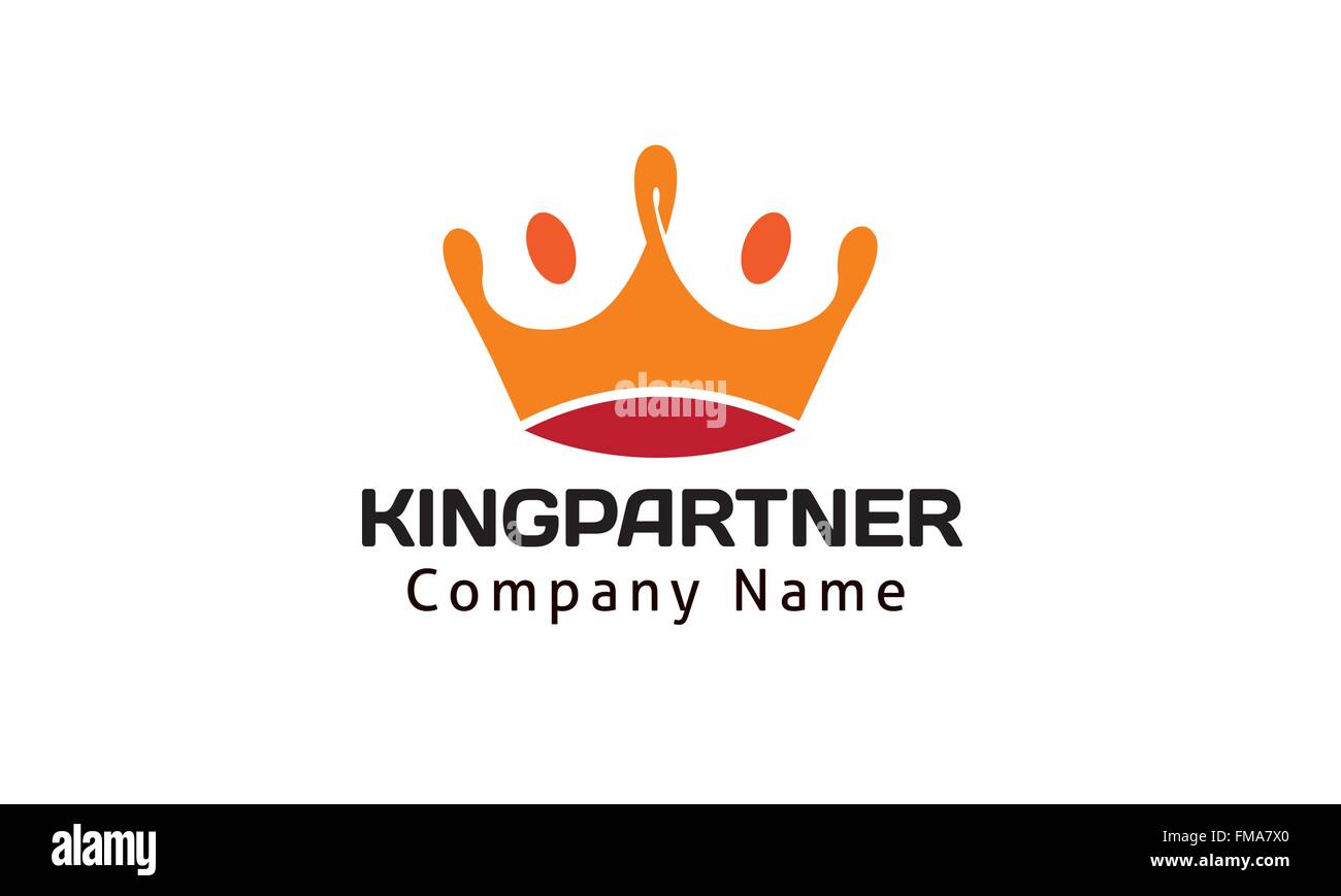 King Partner Design Illustration Stock Vector Image & Art - Alamy