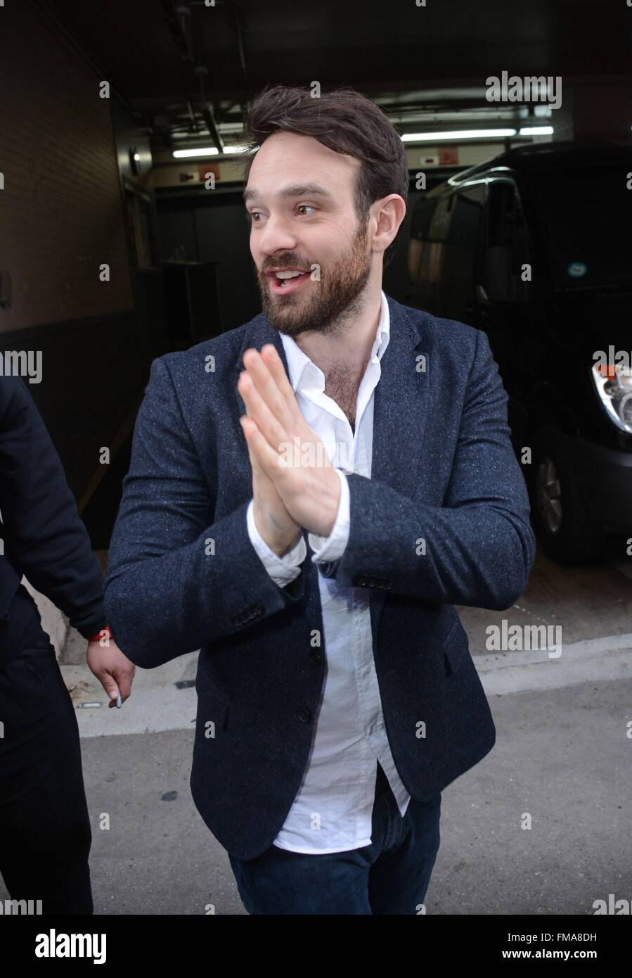 New York, NY, USA. 11th Mar, 2016. Charlie Cox out and about for ...