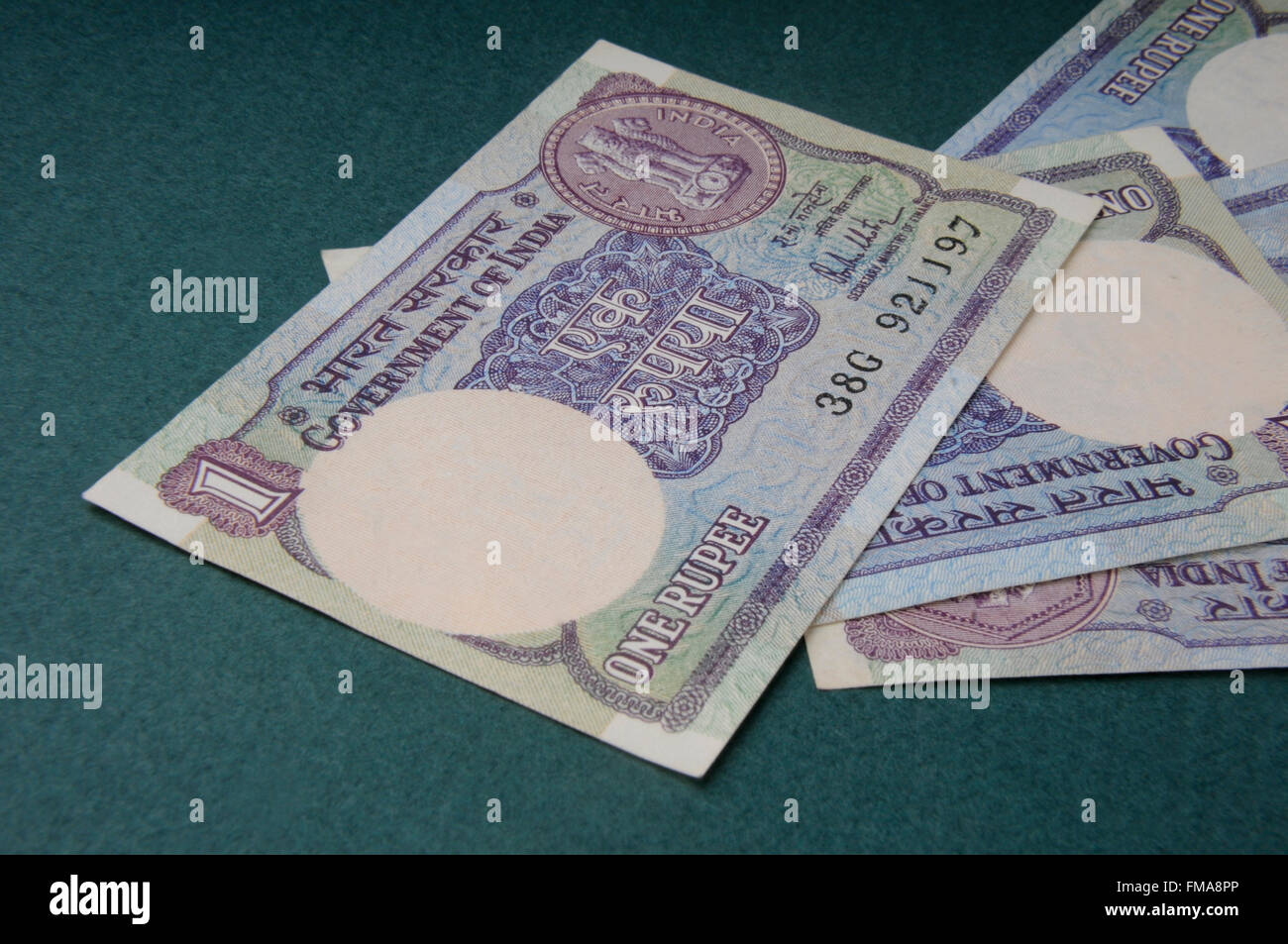 A one rupee notes(Indian Currency Stock Photo - Alamy