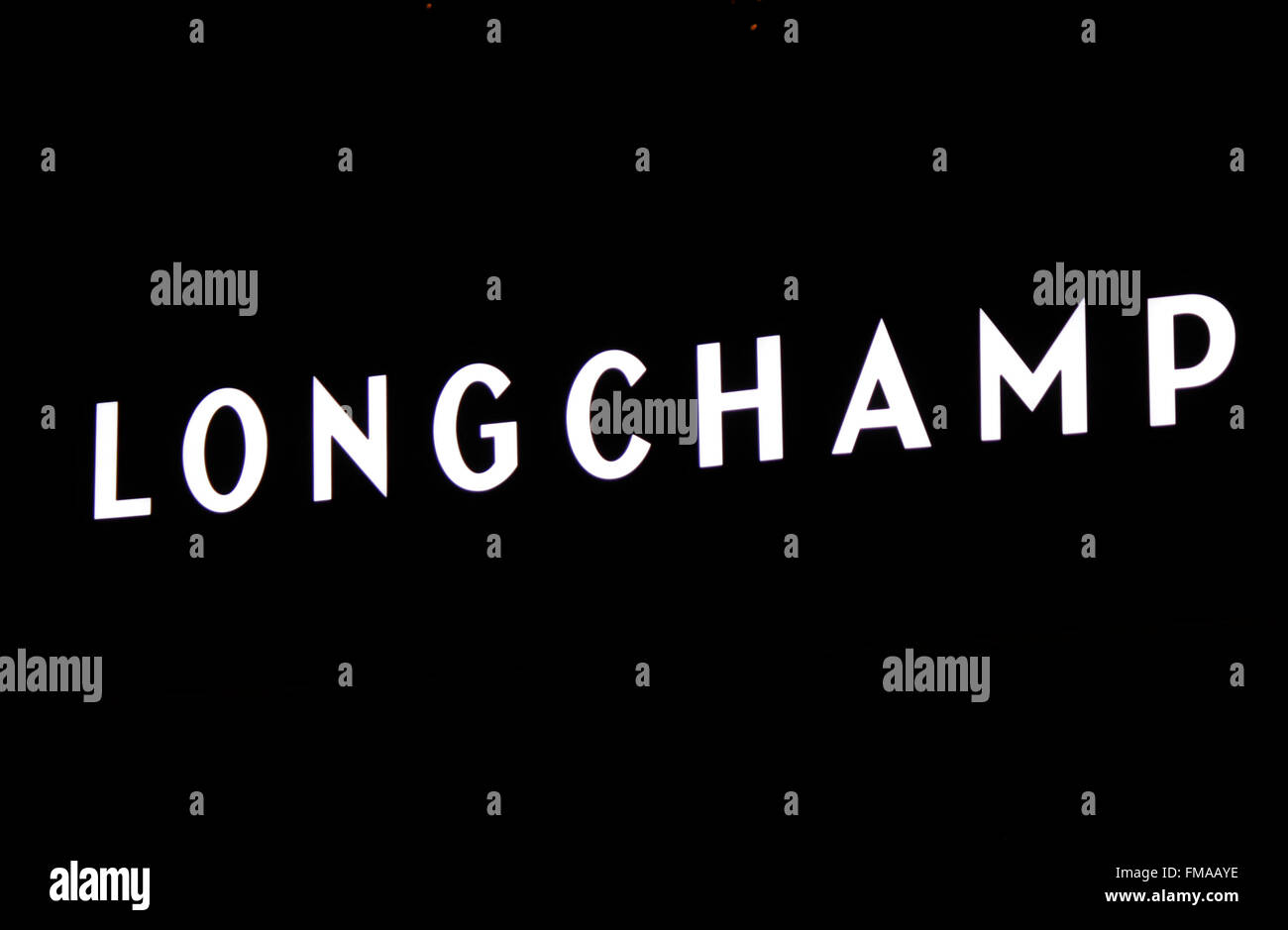 Longchamp logo hi-res stock photography and images - Alamy