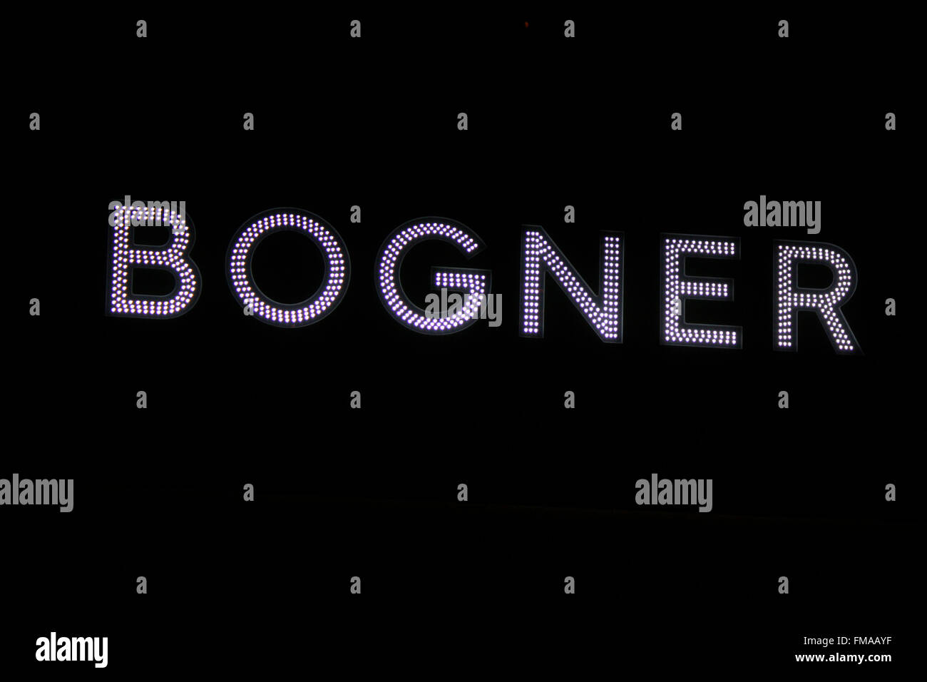 Bogner logo hi-res stock photography and images - Alamy