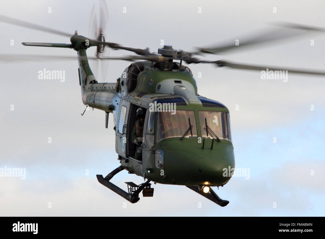 Army Air Corps Lynx MK7 Helicopter in flight Stock Photo - Alamy