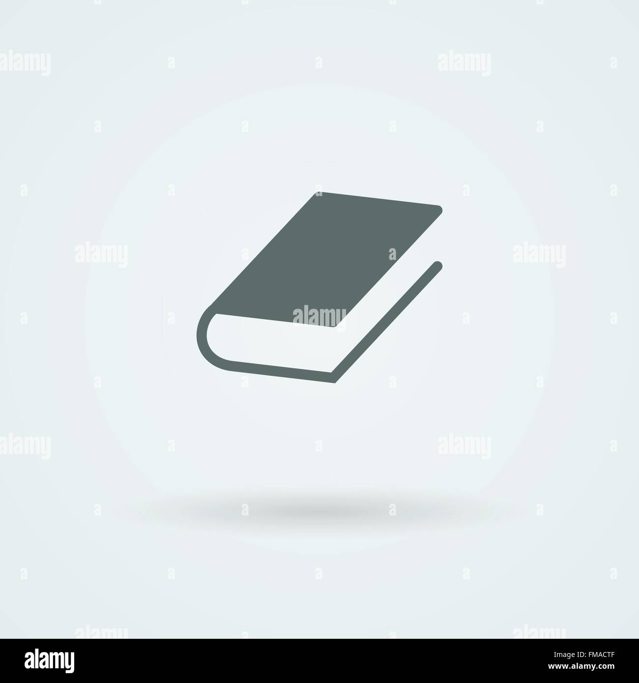 Vector book icon, simple flat design Stock Vector Image & Art - Alamy