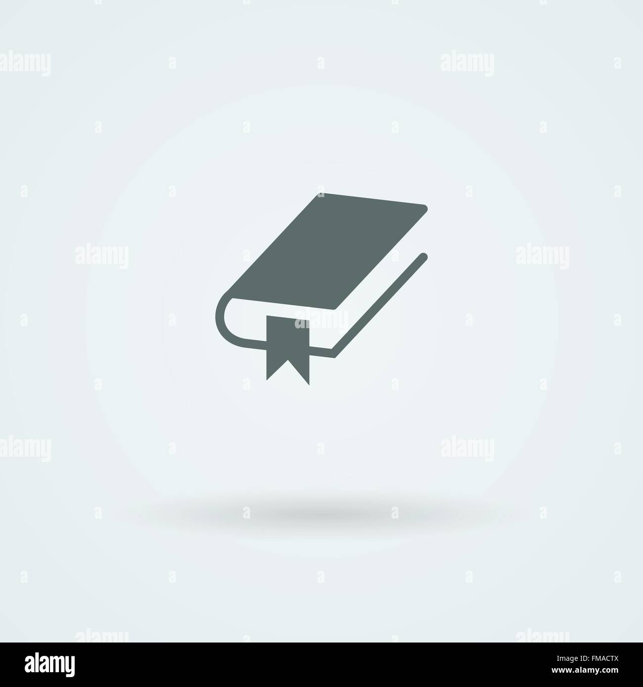 Vector book icon, simple flat design Stock Vector Image & Art - Alamy