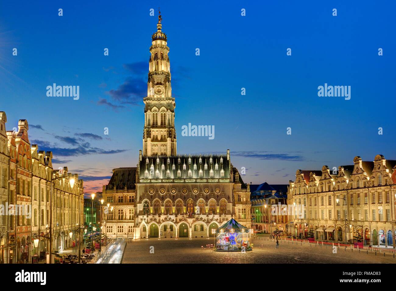 France, Pas de Calais, Arras, place des Heros (Heroes square) and the ...
