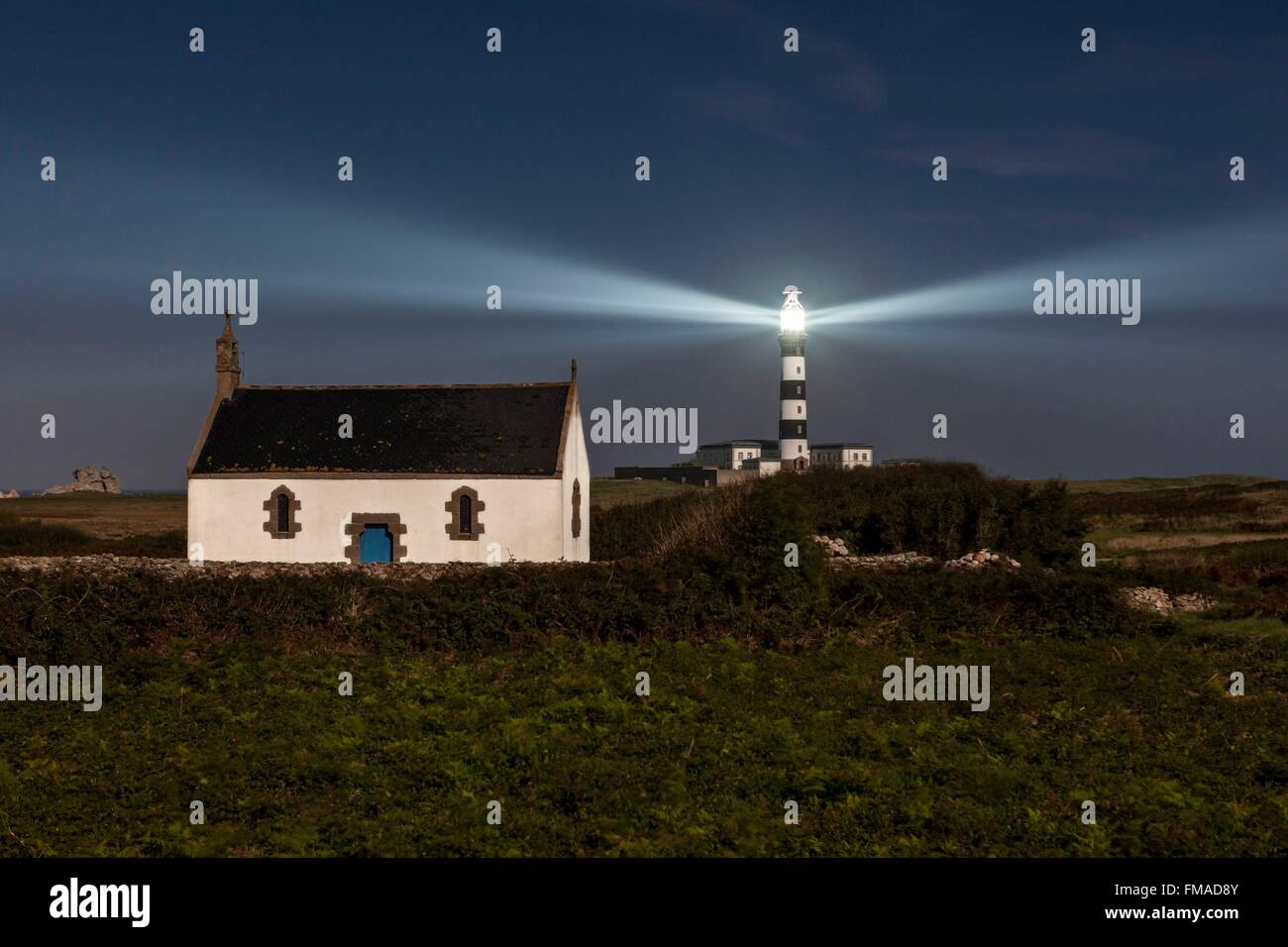 Church lampaul ouessant island ile hi-res stock photography and images ...