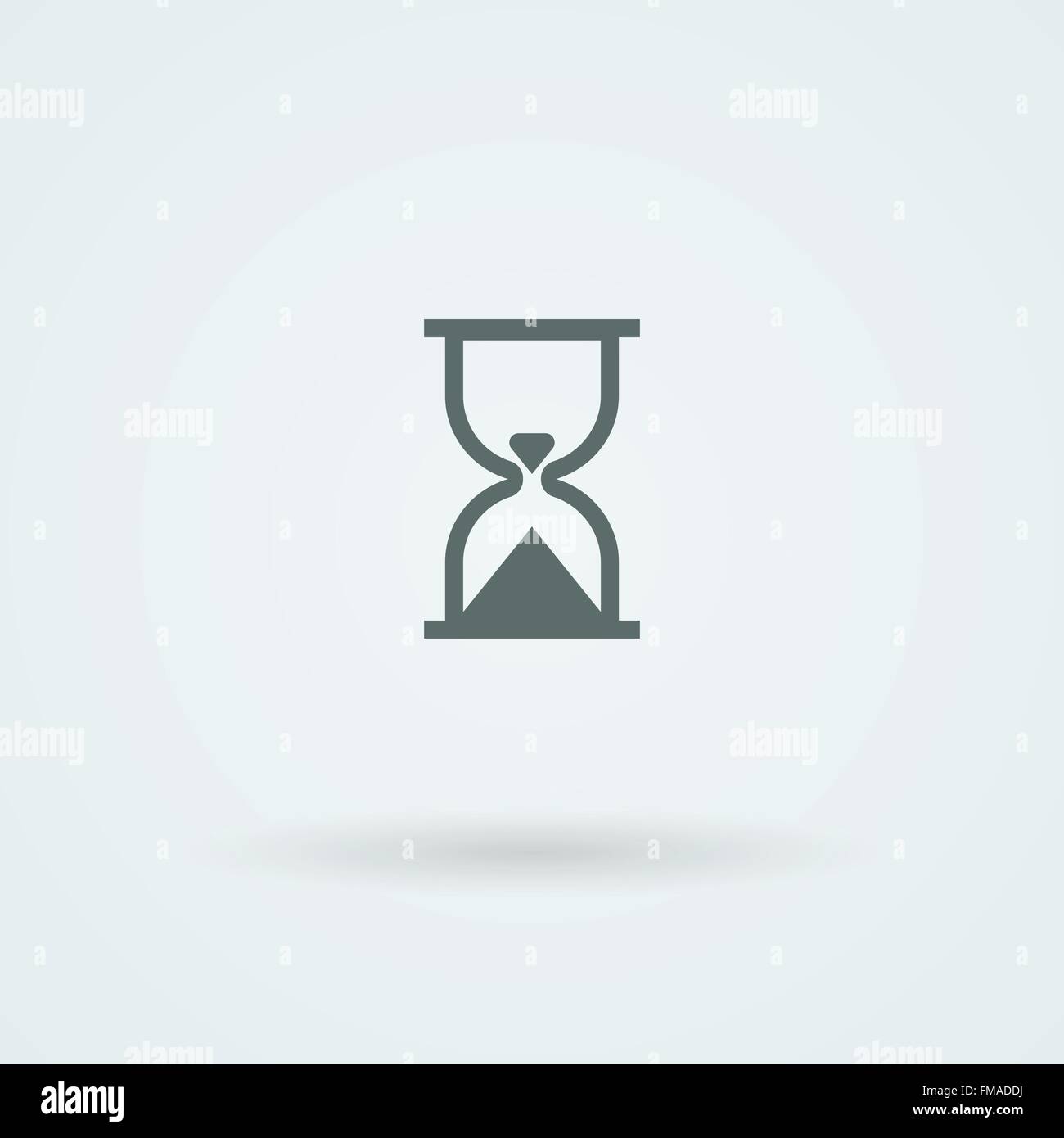 Vector hourglass icon. Time pictogram Stock Vector Image & Art - Alamy