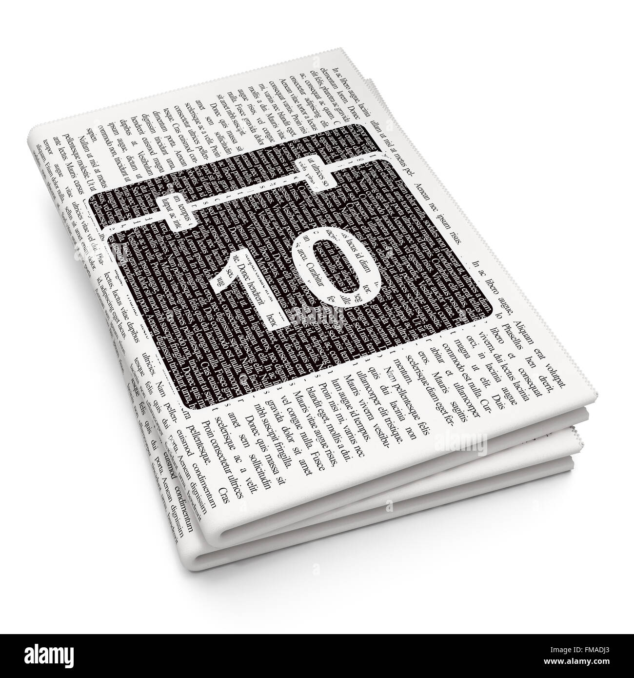 Timeline concept: Calendar on Newspaper background Stock Photo - Alamy