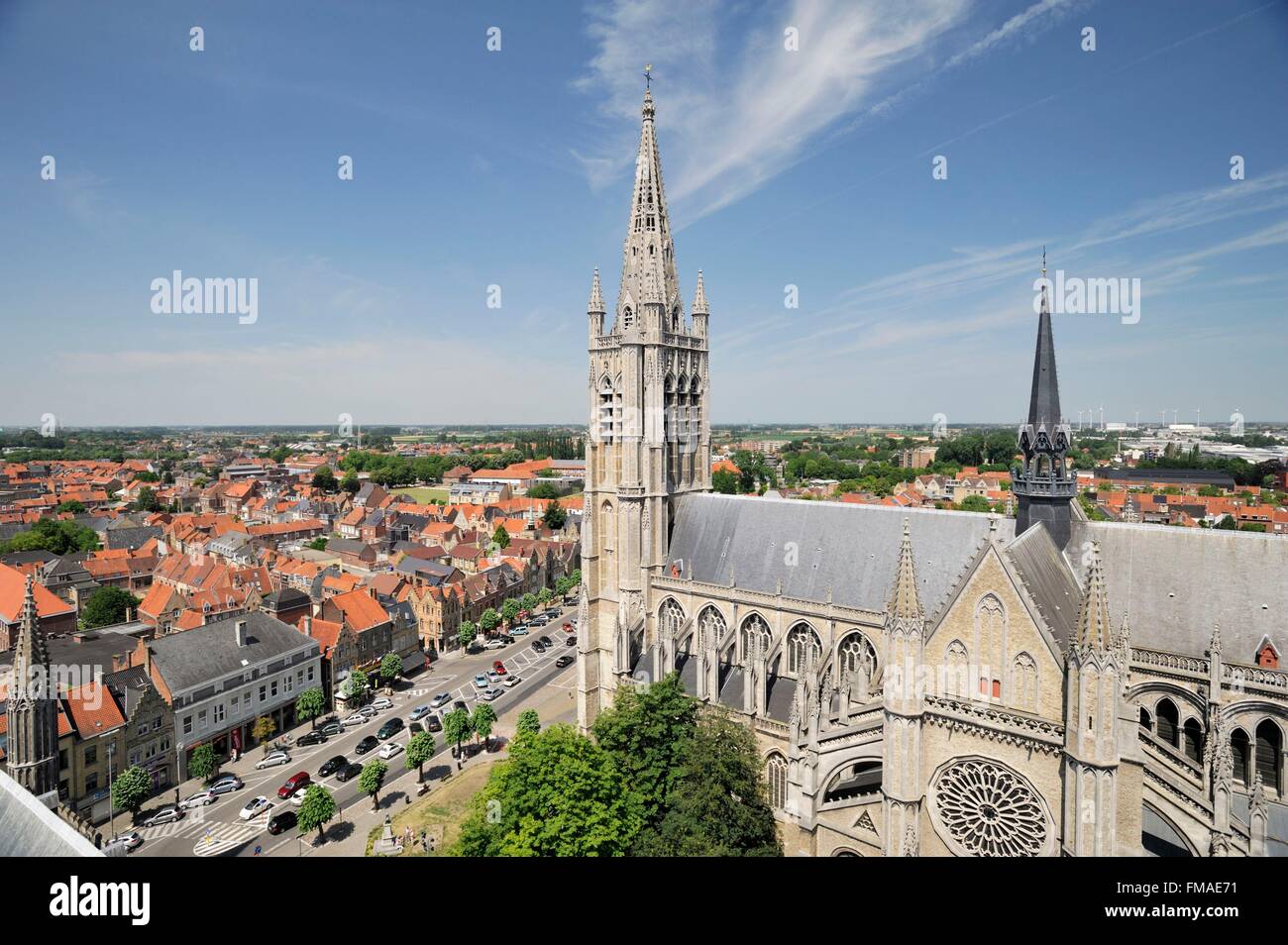 Church ypres belgium hi-res stock photography and images - Alamy