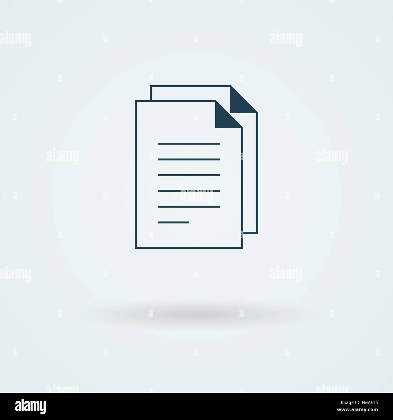 Vector stack of papers Stock Vector Image & Art - Alamy