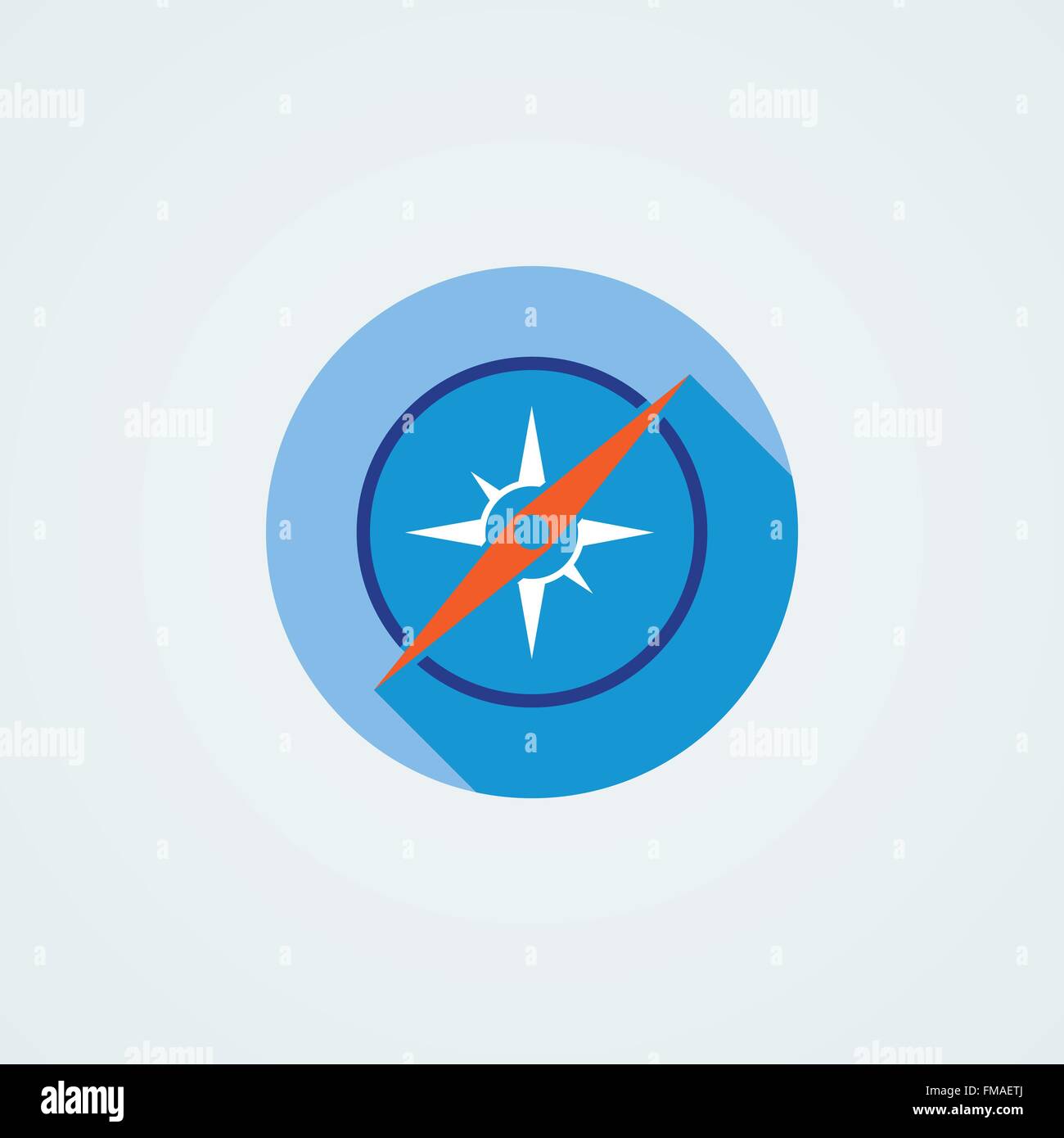Vector compass icon Stock Vector Image & Art - Alamy