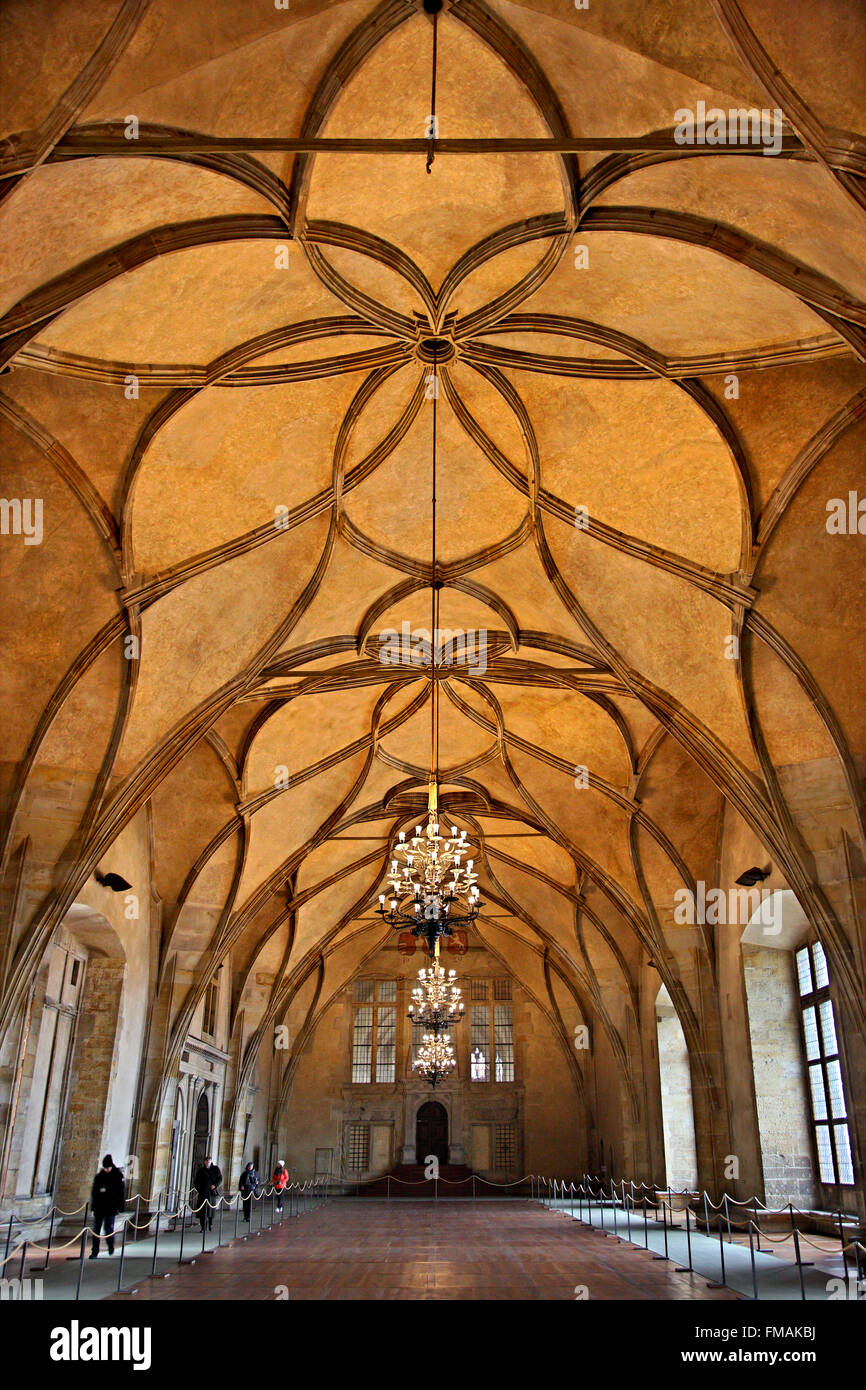 Prague castle interior hi-res stock photography and images - Alamy
