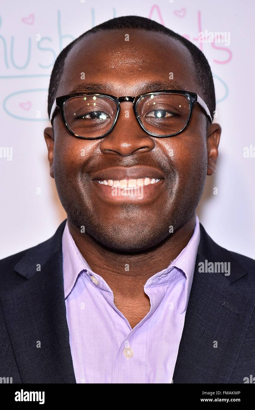 New York, NY, USA. 11th Mar, 2016. Larry Ossei-Mensah at arrivals for ...