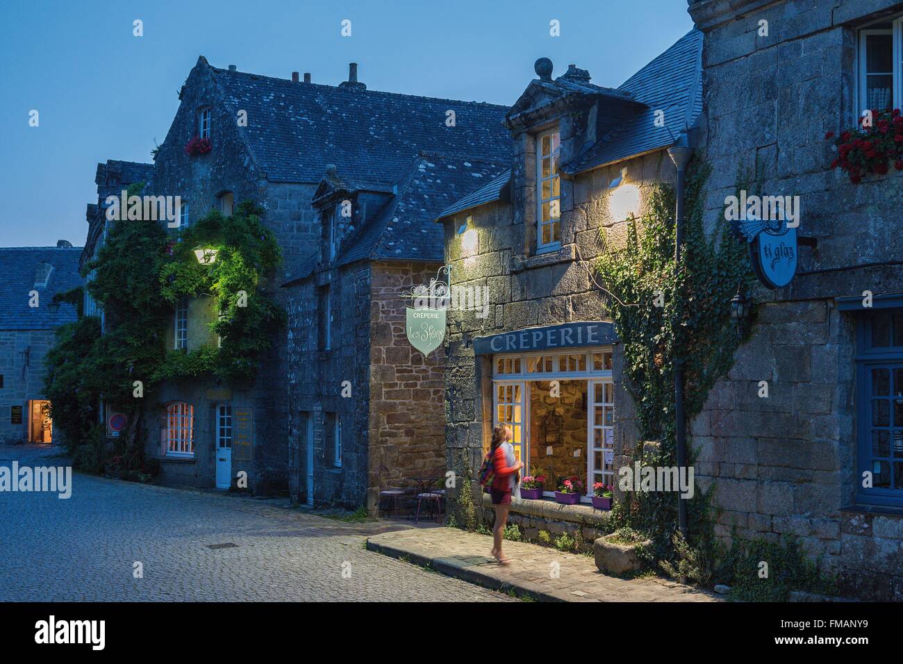 France, Finistere, Locronan, landscape Stock Photo - Alamy