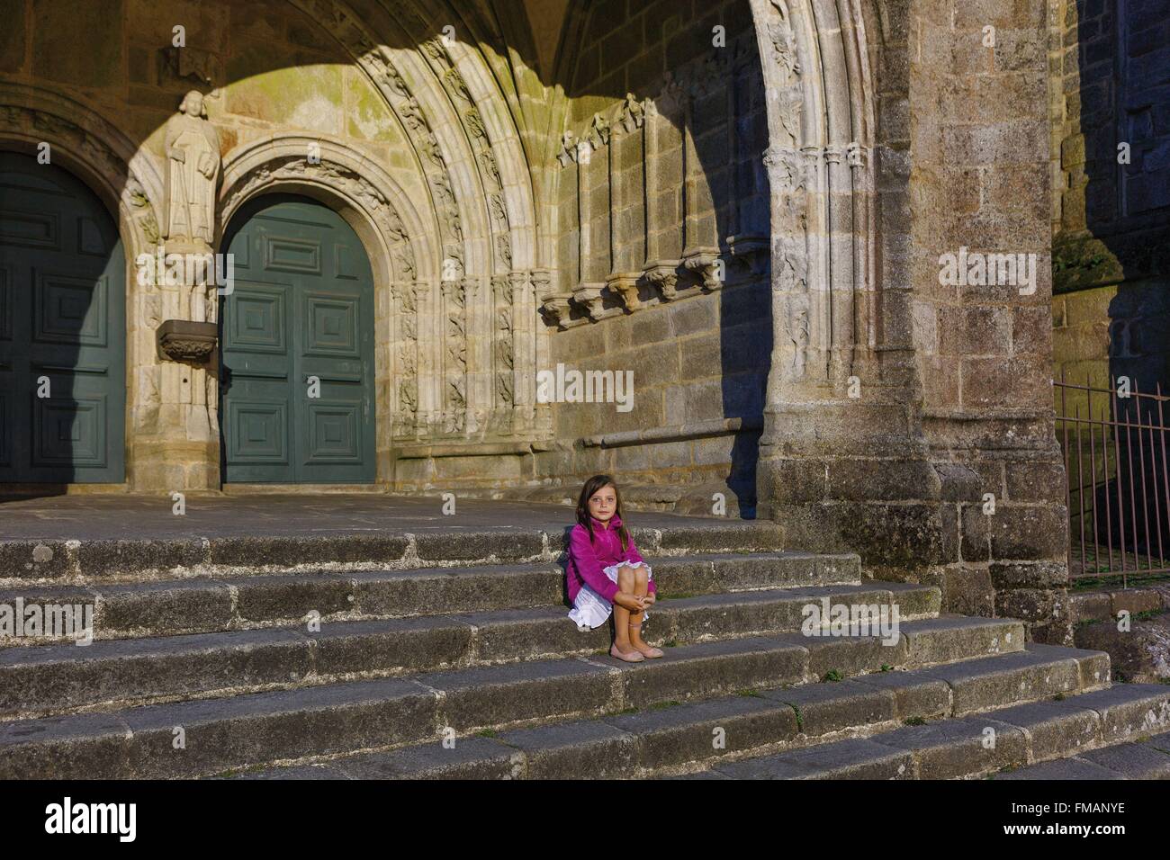Woman france steps hi-res stock photography and images - Alamy