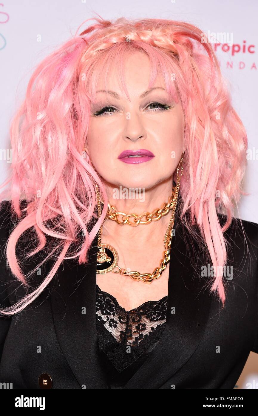 New York, NY, USA. 11th Mar, 2016. Cyndi Lauper at arrivals for RUSH ...