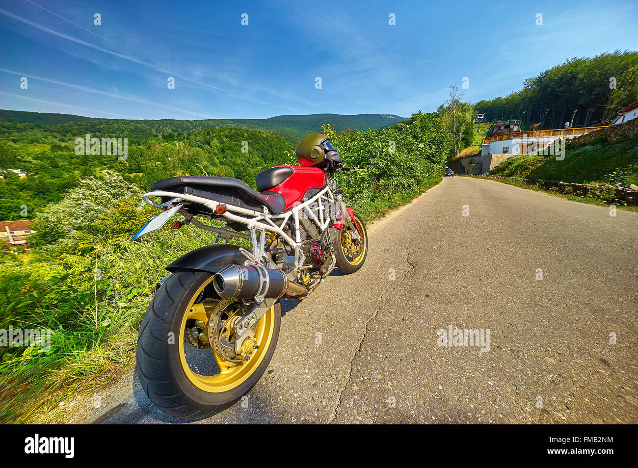 Motorbike road hi-res stock photography and images - Alamy