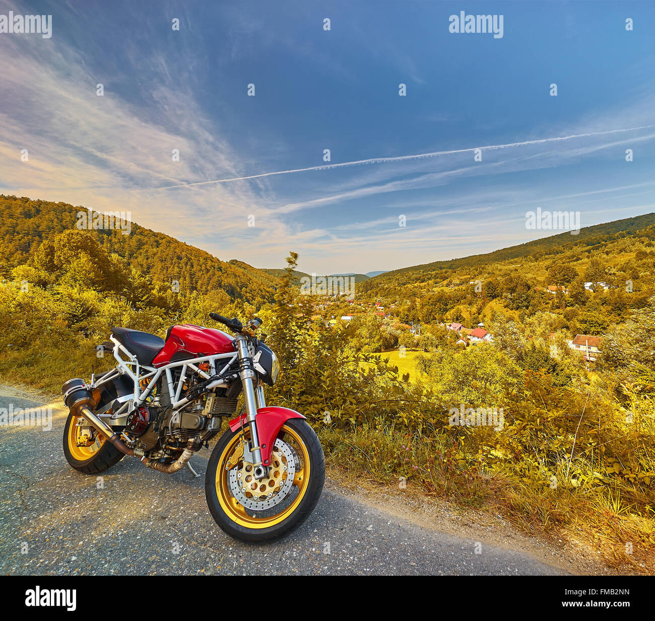 Landscape motorcycle hi-res stock photography and images - Alamy