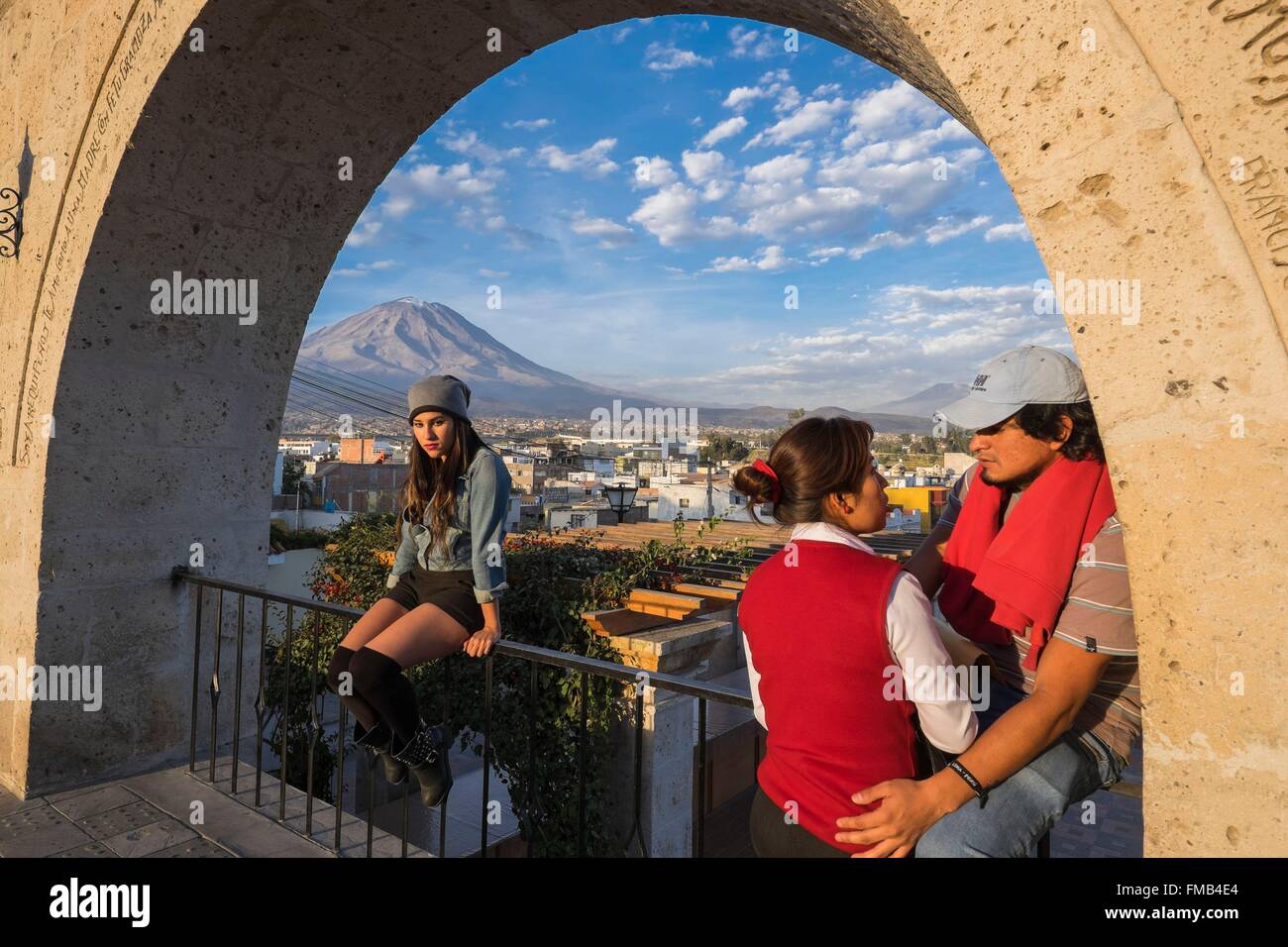 Yanahuara district arequipa peru hi-res stock photography and images ...