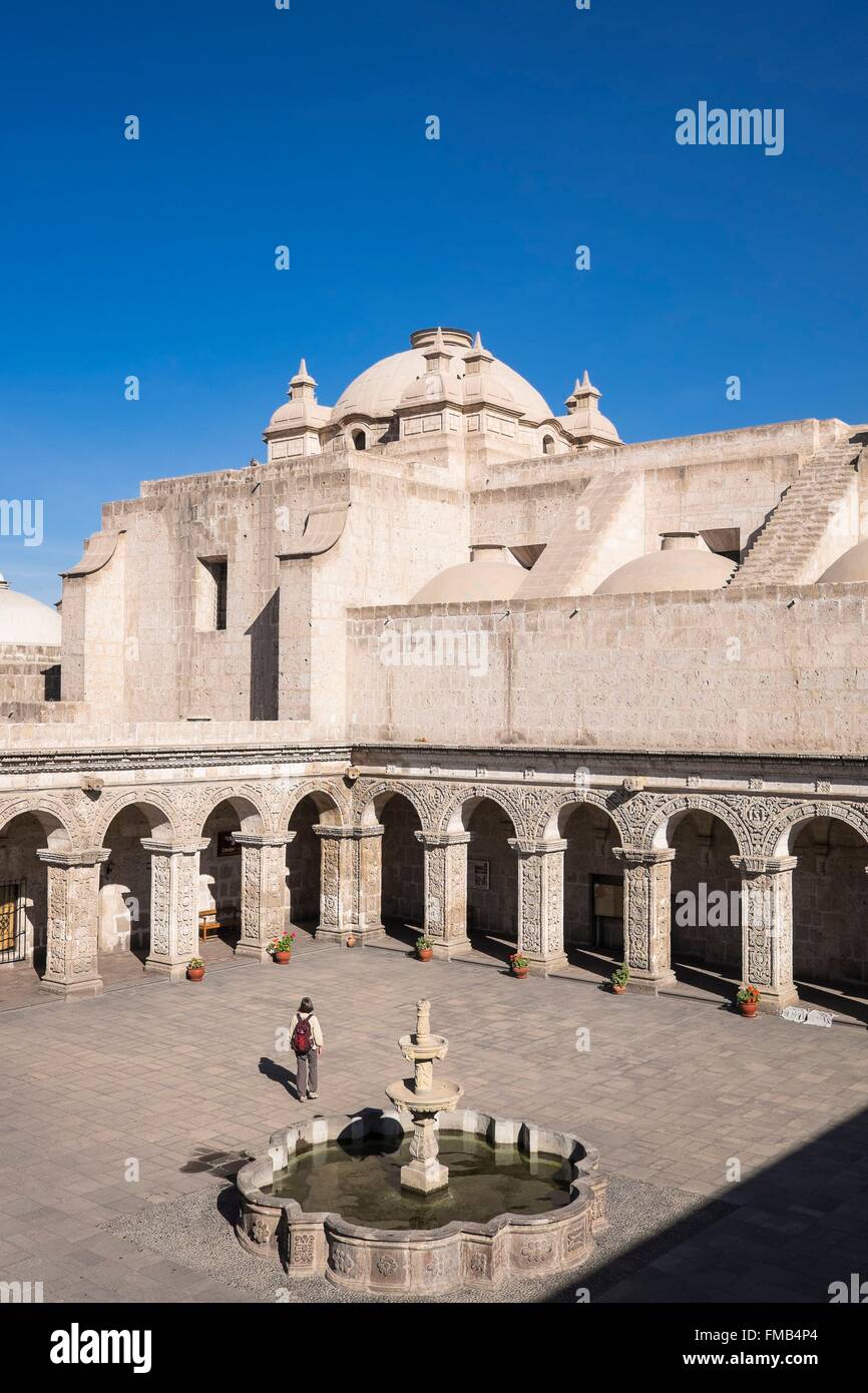 Peru, Arequipa Province, Arequipa, historical center listed as World ...