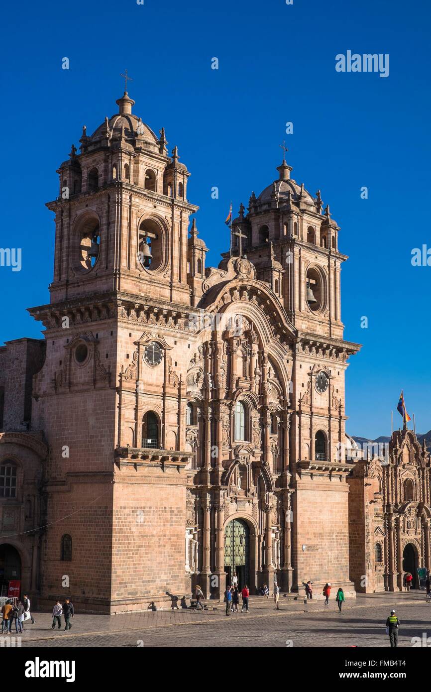 Peru, Cusco Province, Cusco, listed as World Heritage by UNESCO, Plaza ...