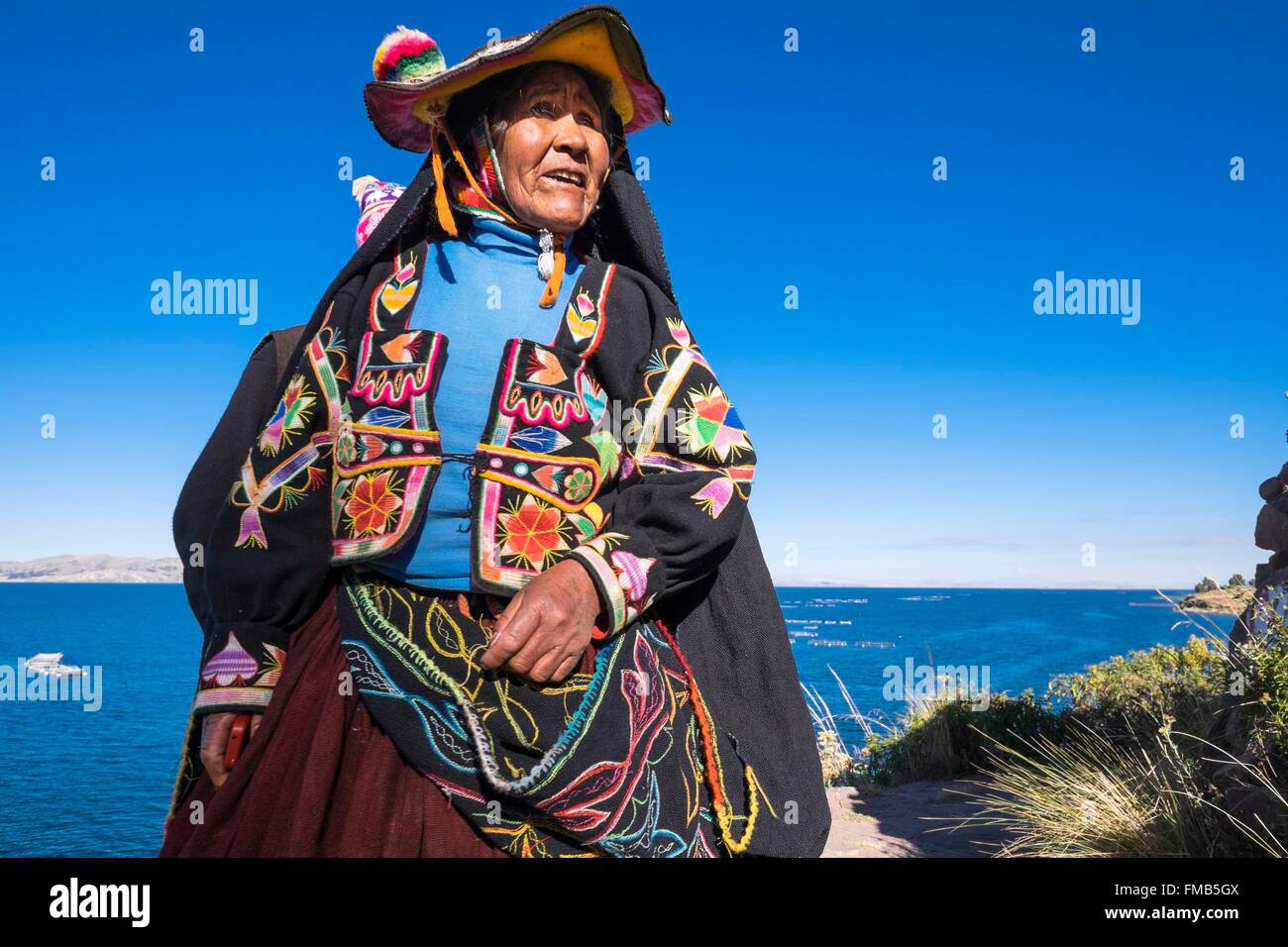 Capachica at lake titicaca High Resolution Stock Photography and Images ...