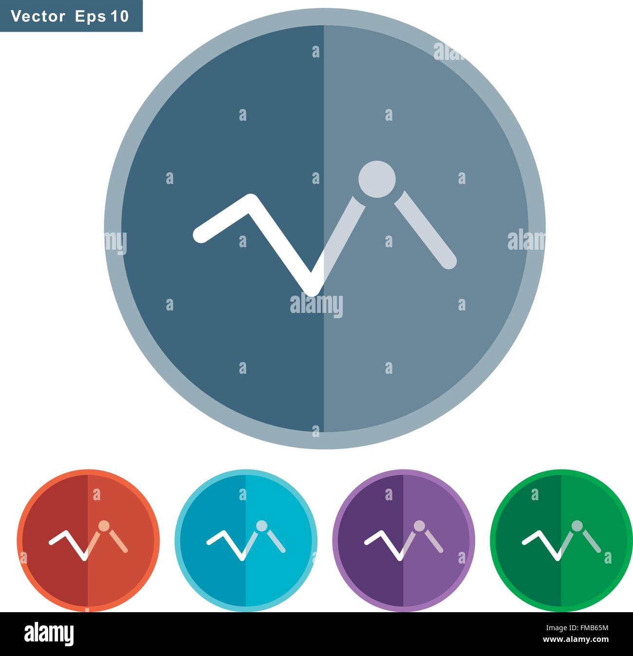 Trends icons Stock Vector Images - Alamy