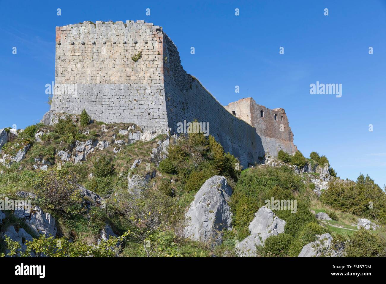 Montsegur Castle High Resolution Stock Photography and Images - Alamy