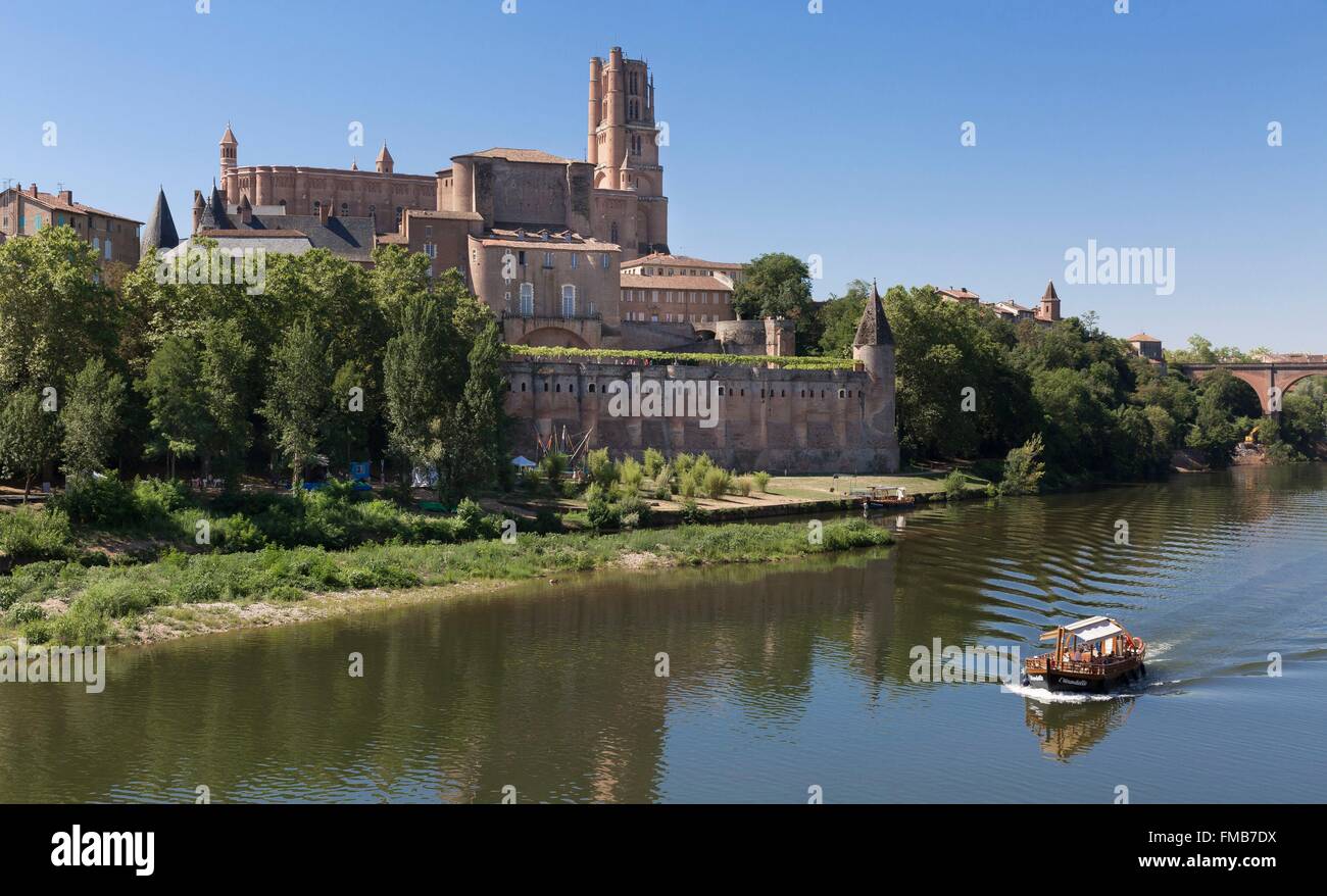 France, Tarn, Albi, the episcopal city, listed as World Heritage by ...