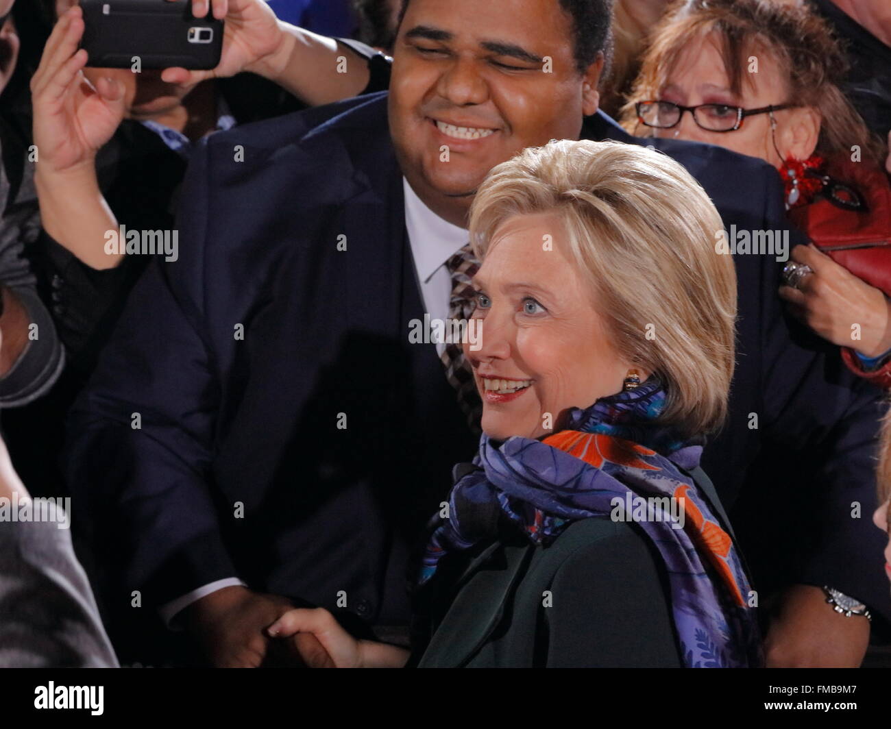 Democratic Presidential Candidate Hillary Clinton Campaigns In Las ...