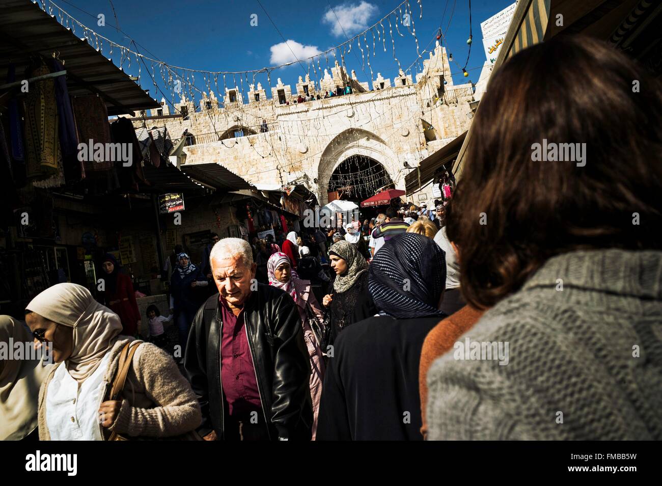 Israel, Jerusalem, holy city, listed as World Heritage by UNESCO, East ...